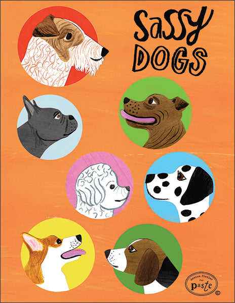 Sassy Dogs Stickers by Paste – paste